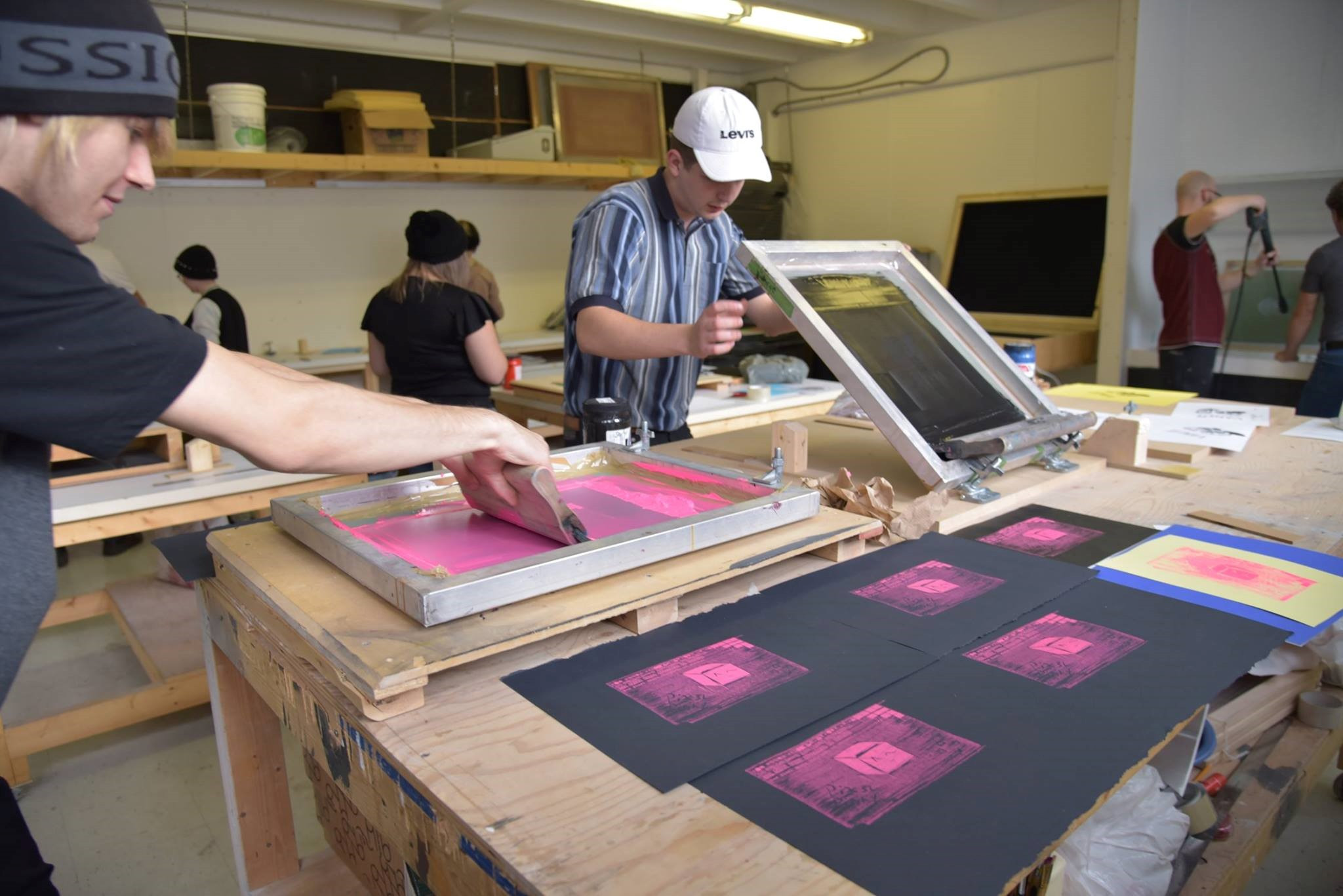 À la découverte de la sérigraphie | Nouvelles | Cégep de Jonquière